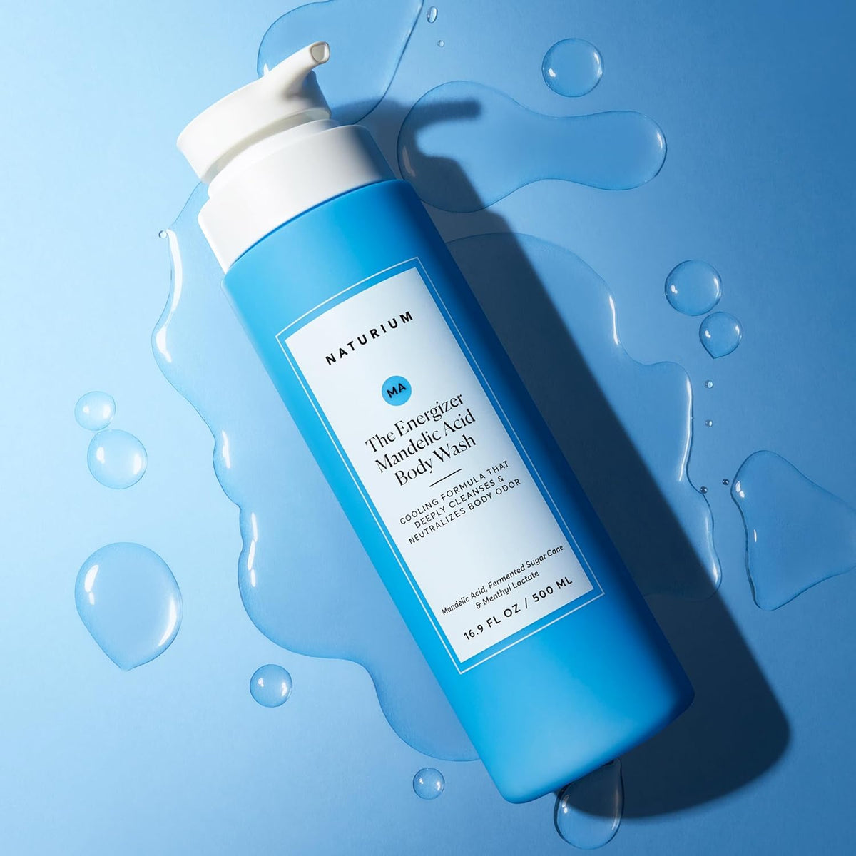 Naturium The Energizer Body Wash, Cooling & Refreshing Formula with Ma ...